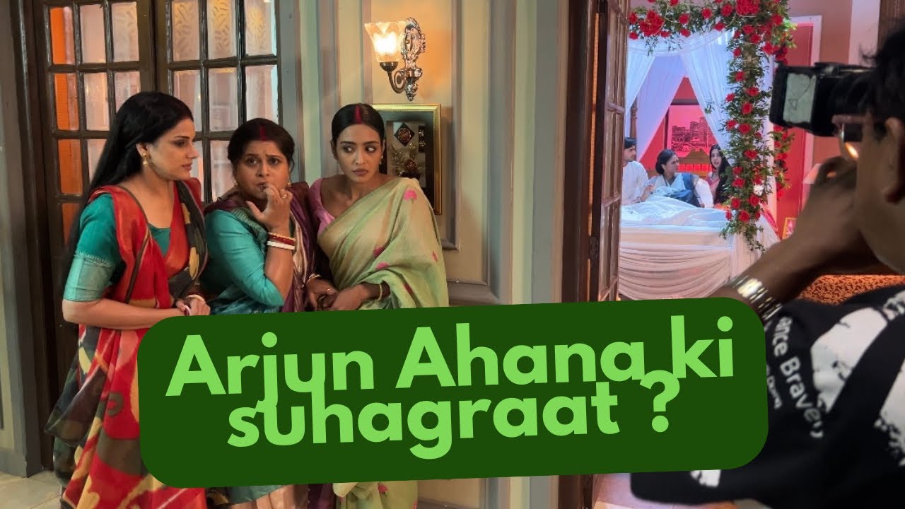 Episode 26 || bade ghar ki choti bahu Arjun Ahana ki SUHAGRAAT || mini vlog || full BTS ||नया ...