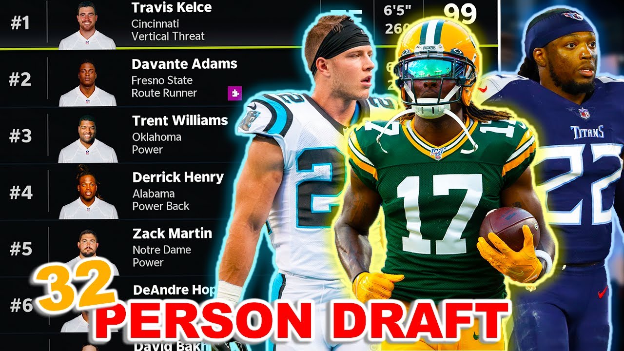 I Got The LAST Pick in my 32 Person Fantasy Draft.. Madden Franchise ...