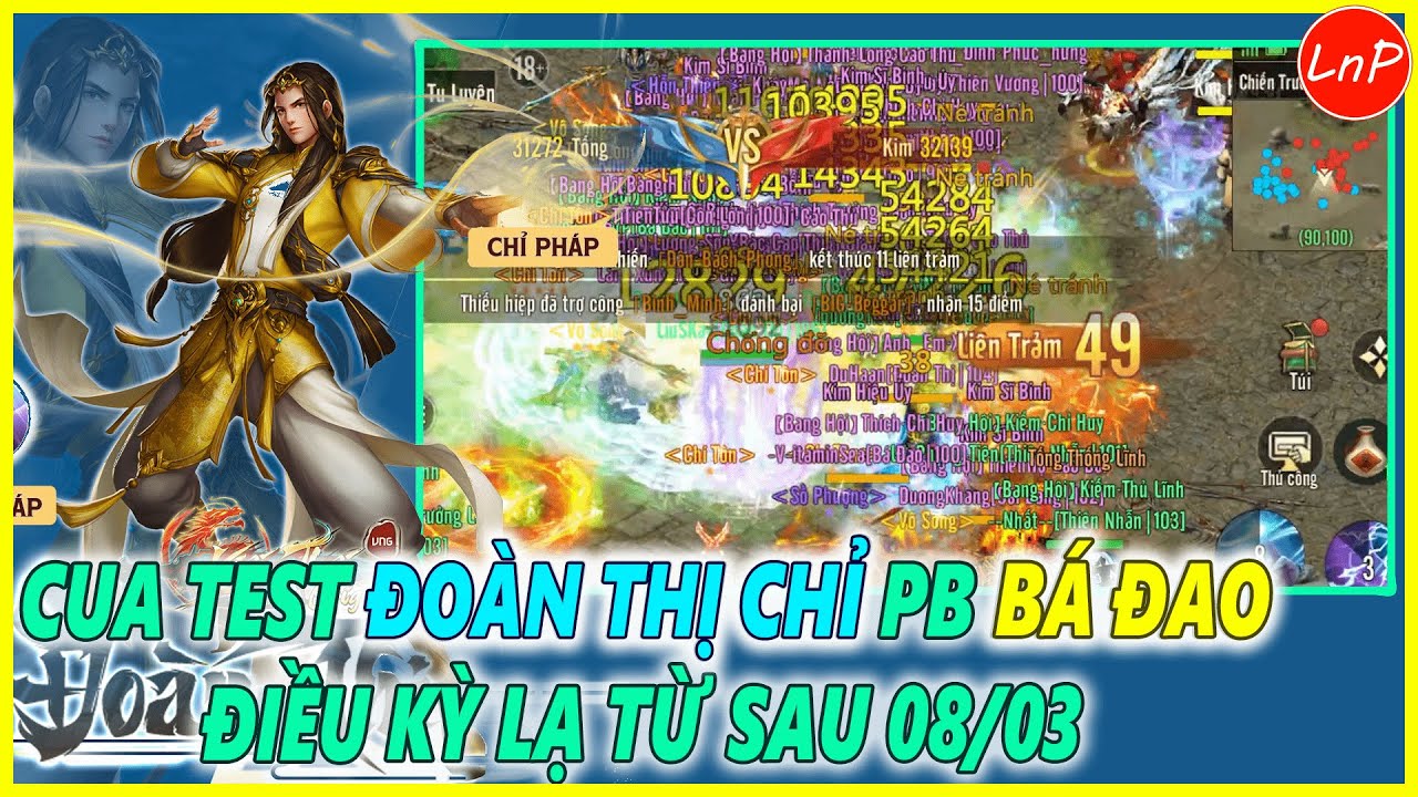 KIẾM THẾ ORIGIN - CUA TEST SỨC MẠNH ĐOÀN THỊ CHỈ PB BÁ ĐAO - CÓ ĐIỀU KỲ ...