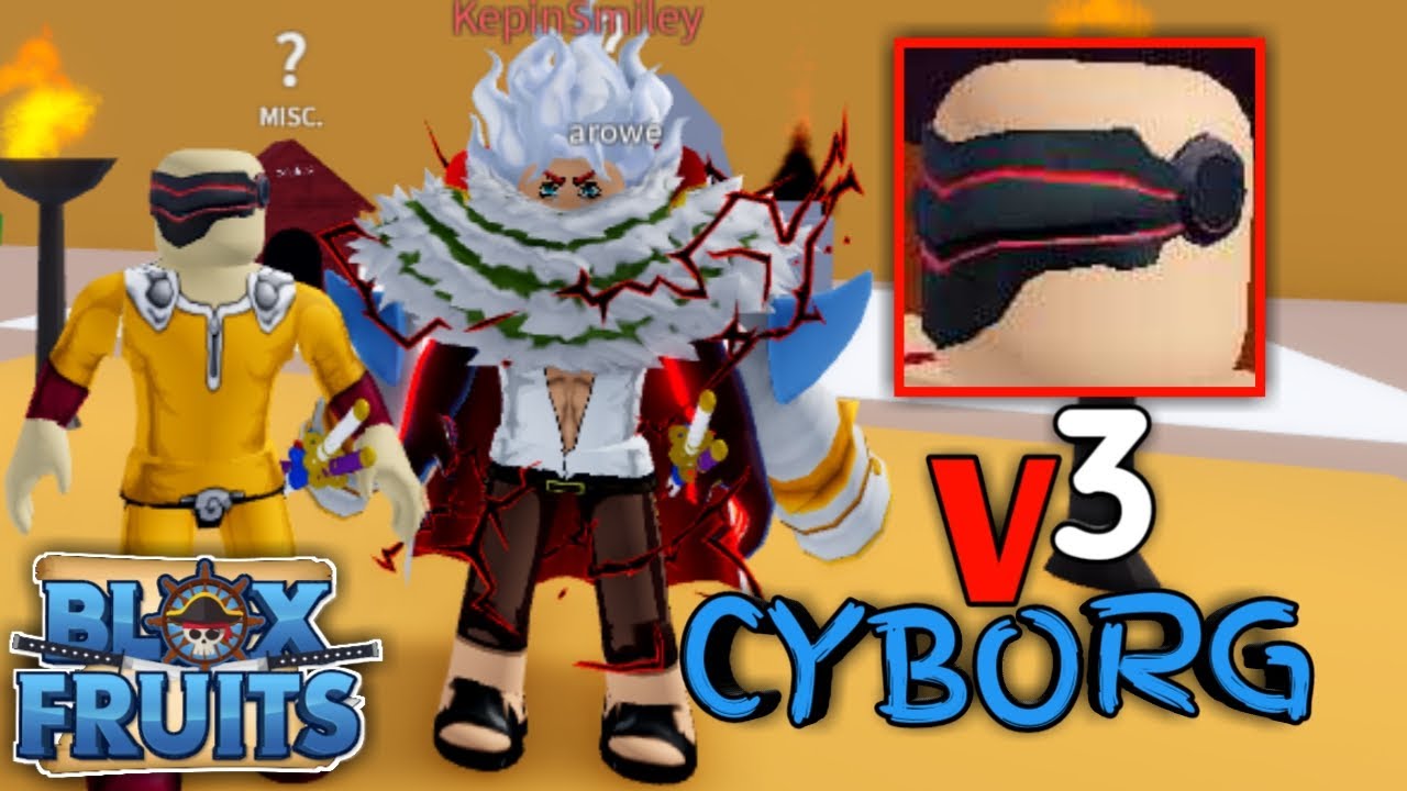 MENGAKTIFKAN V2 DAN V3 RACE CYBORG BLOX FRUITS - ROBLOX INDONESIA - YouTube
