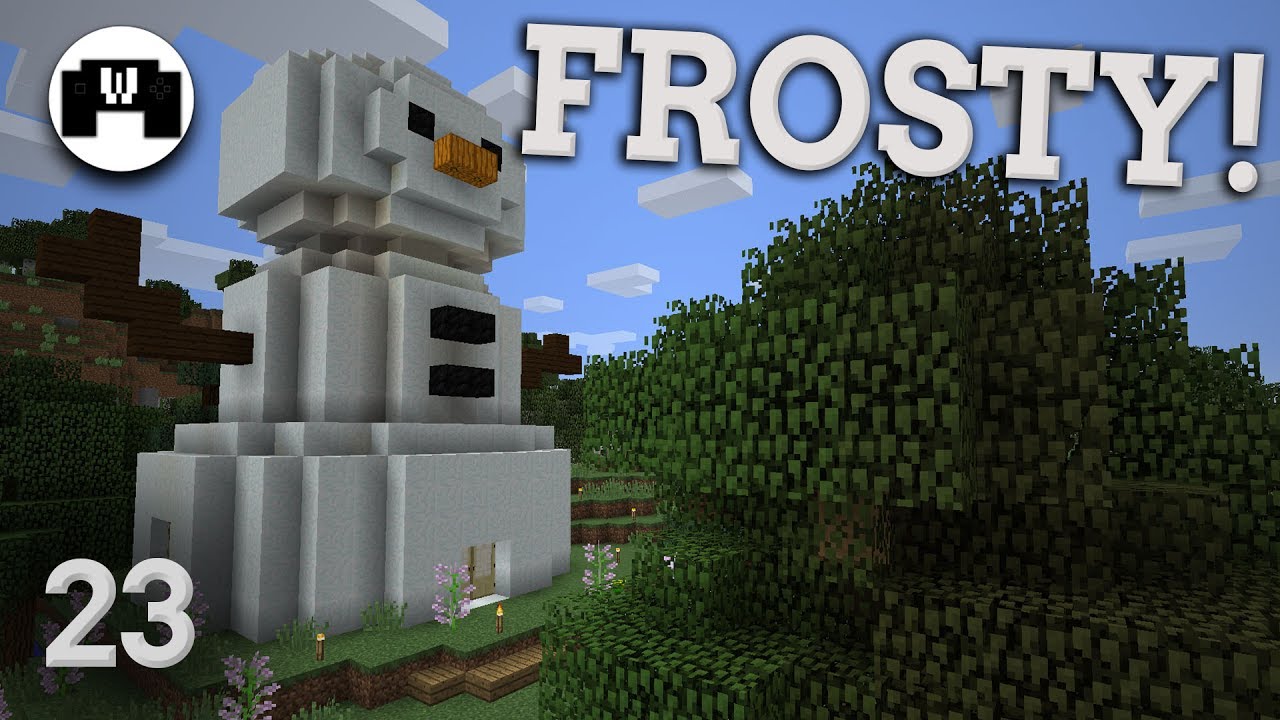 Frosty the Snowfarm | Minecraft Lets Play 23 - YouTube