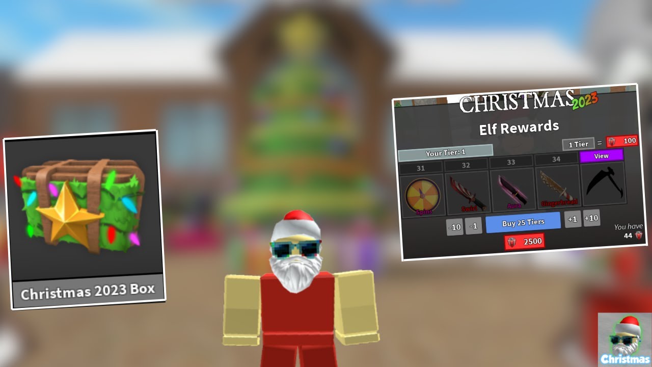 Zyleak's MM2 Christmas UPDATE! *Team Rewards, New Xmas boxes, Timed ...