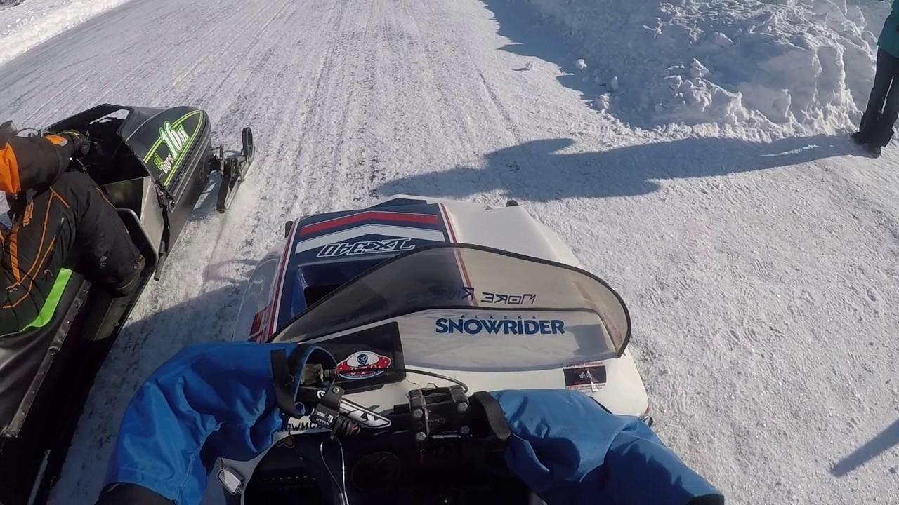 polaris sled cam ice oval race pre- lims open 45 and 0-400 3-12-17 ...