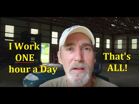 I work only ONE hour a Day (And you can too) - YouTube