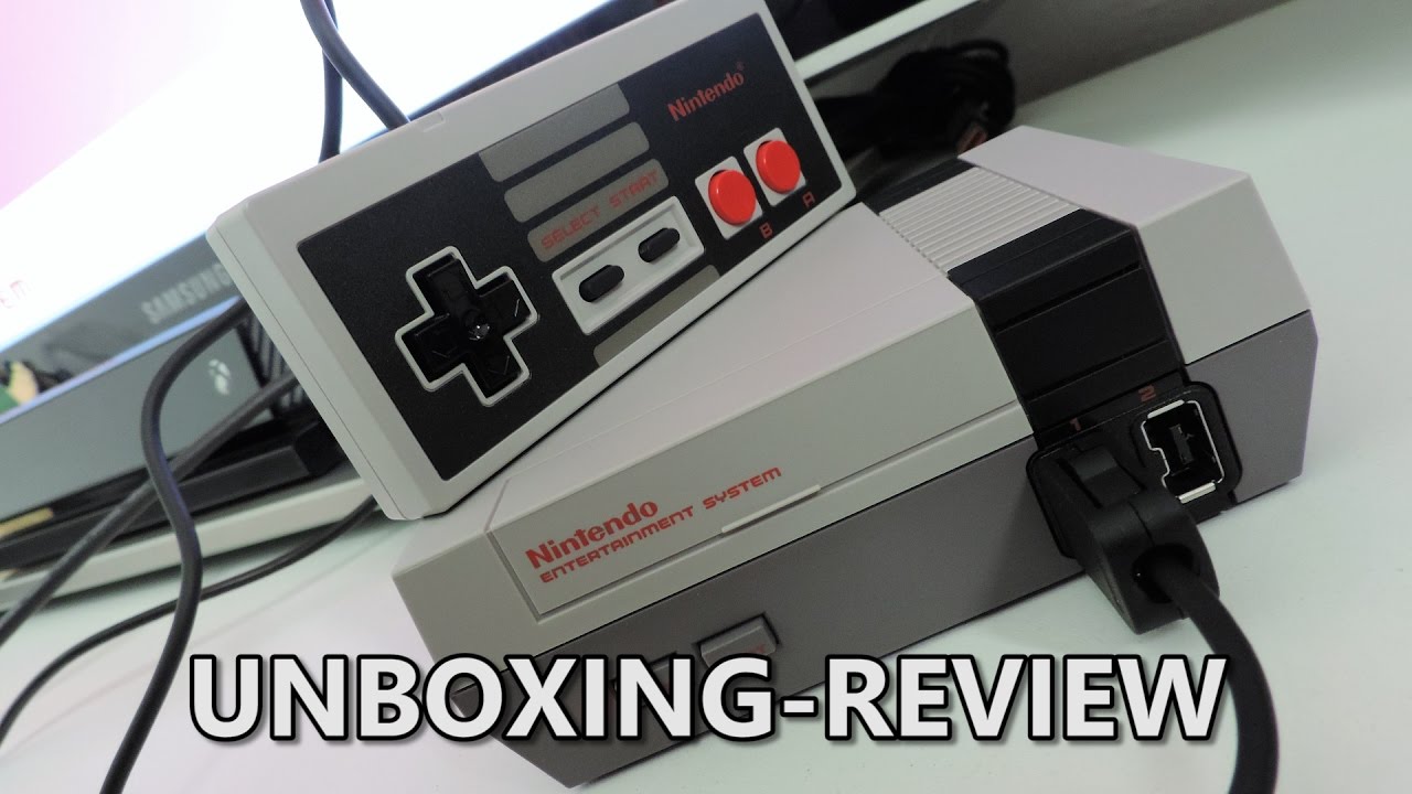 NES CLASSIC MINI [UNBOXING][REVIEW][ESPAÑOL] - YouTube