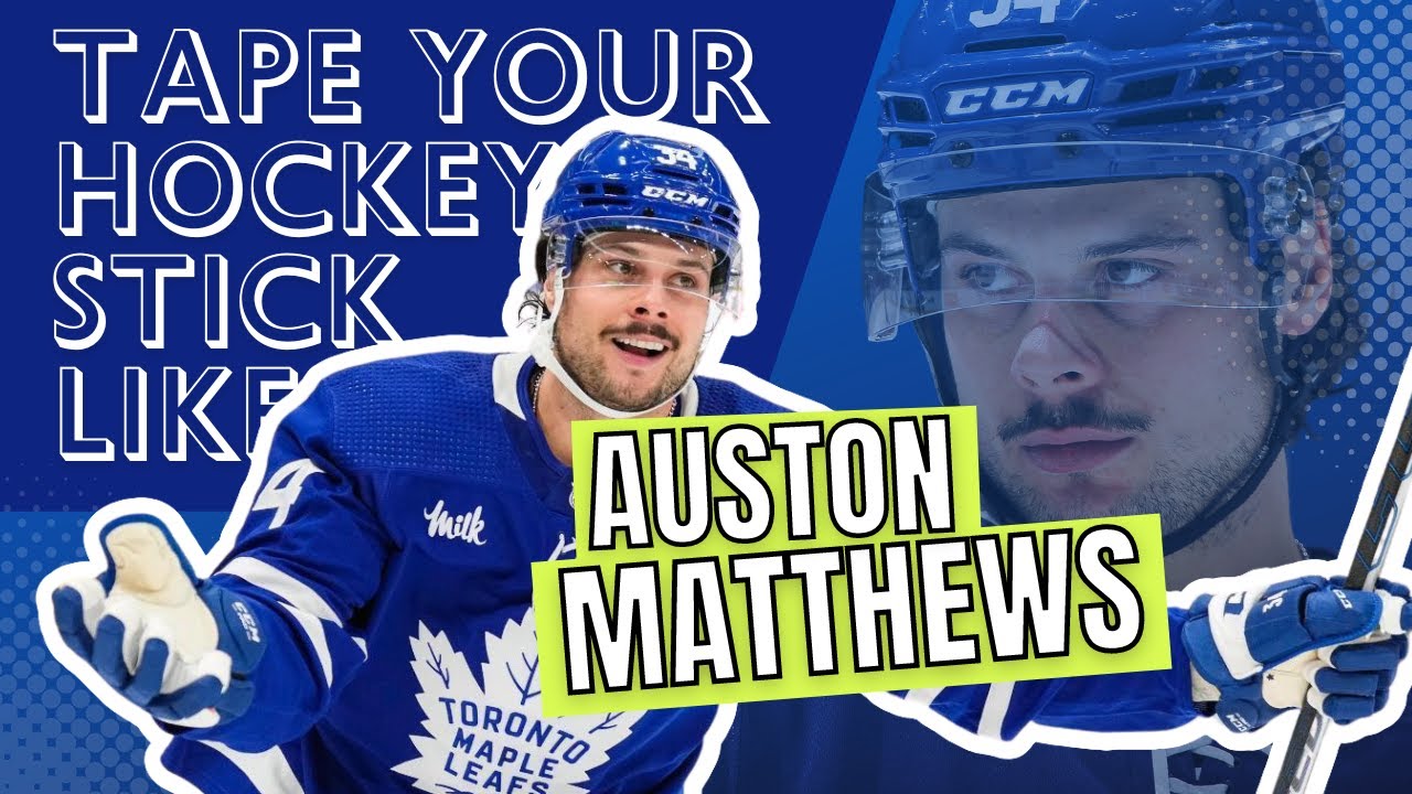 TAPE YOUR HOCKEY STICK LIKE AUSTON MATTHEWS (score more goals with this ...