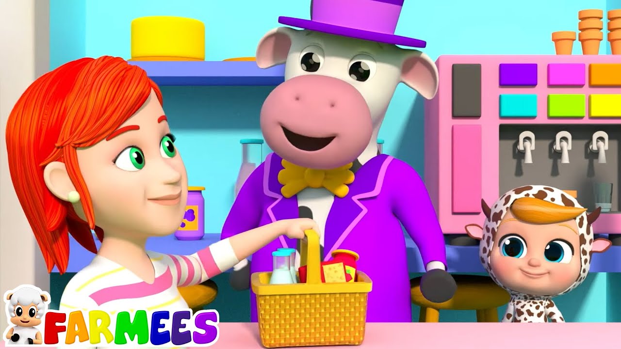 La Vaca Lechera Mejores Canciones Tradicionales para Niños - YouTube