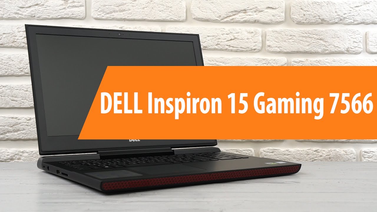 Распаковка DELL Inspiron 15 Gaming 7566 / Unboxing DELL Inspiron 15 ...