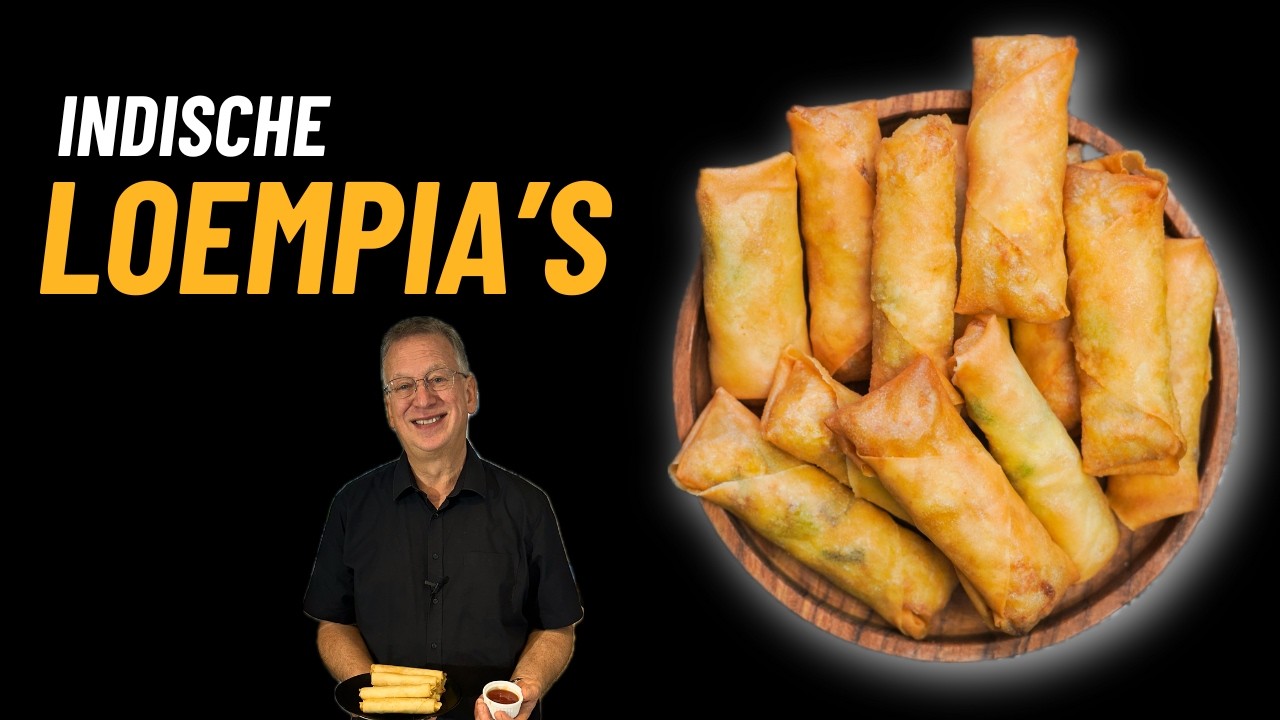 Hoe maak je Indische Loempia's? (en zelfgemaakte zoetzure saus) - YouTube