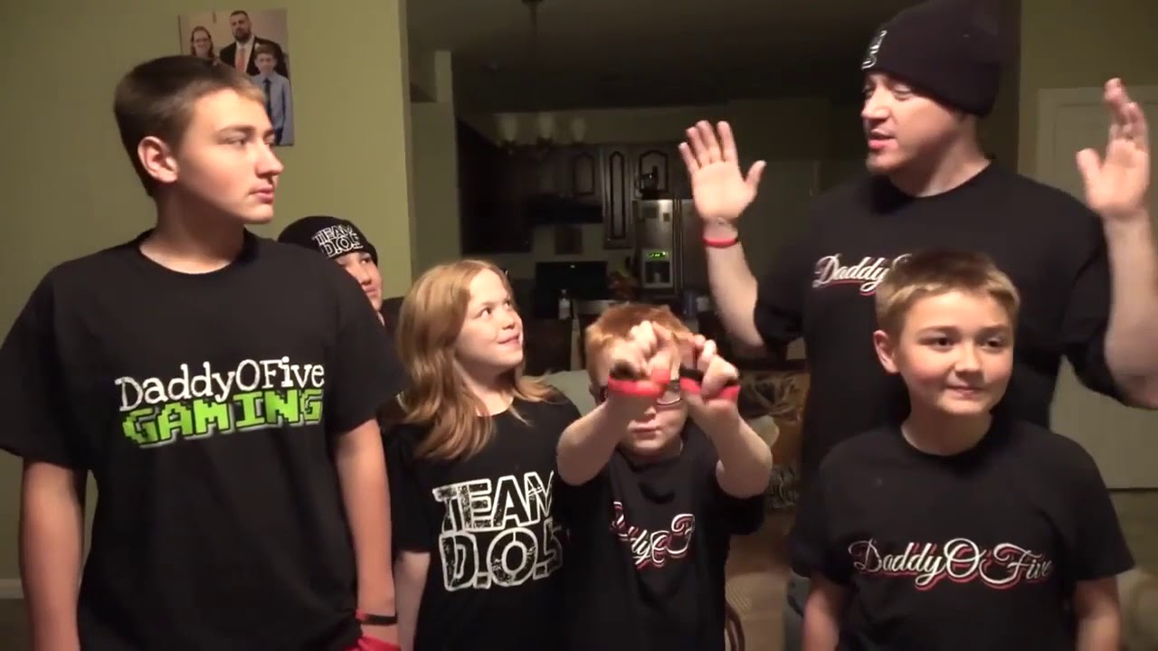 DADDYOFIVE MERCHANDISE COMMERCIAL!!!! - YouTube
