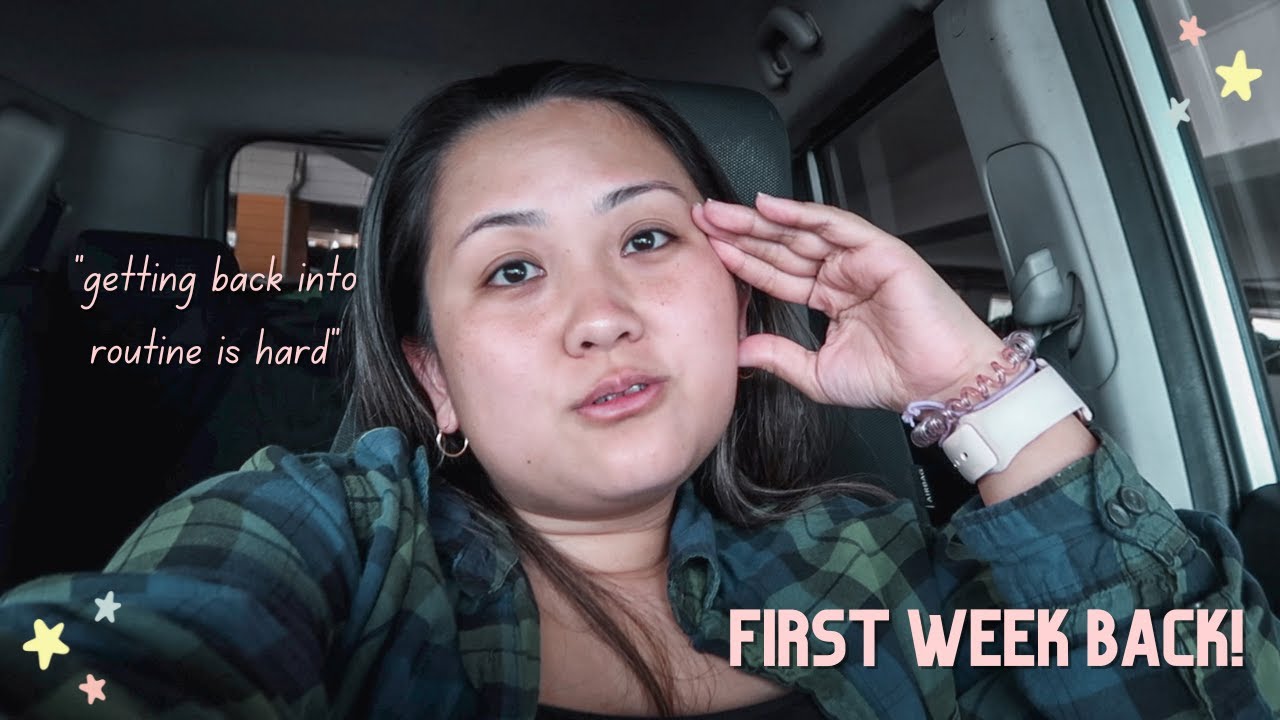 Just Catching Up! First Week Back ♡ - YouTube