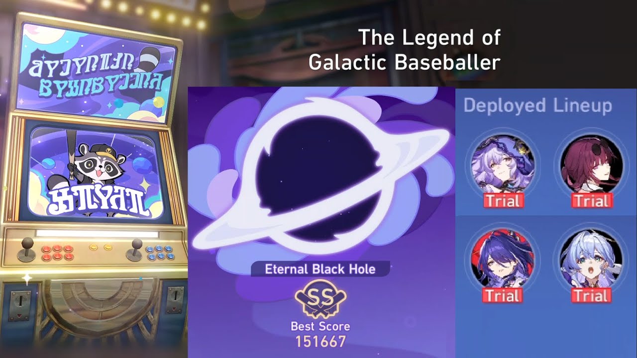 The Legend of Galactic Baseballer: Eternal Black Hole | Honkai Star ...