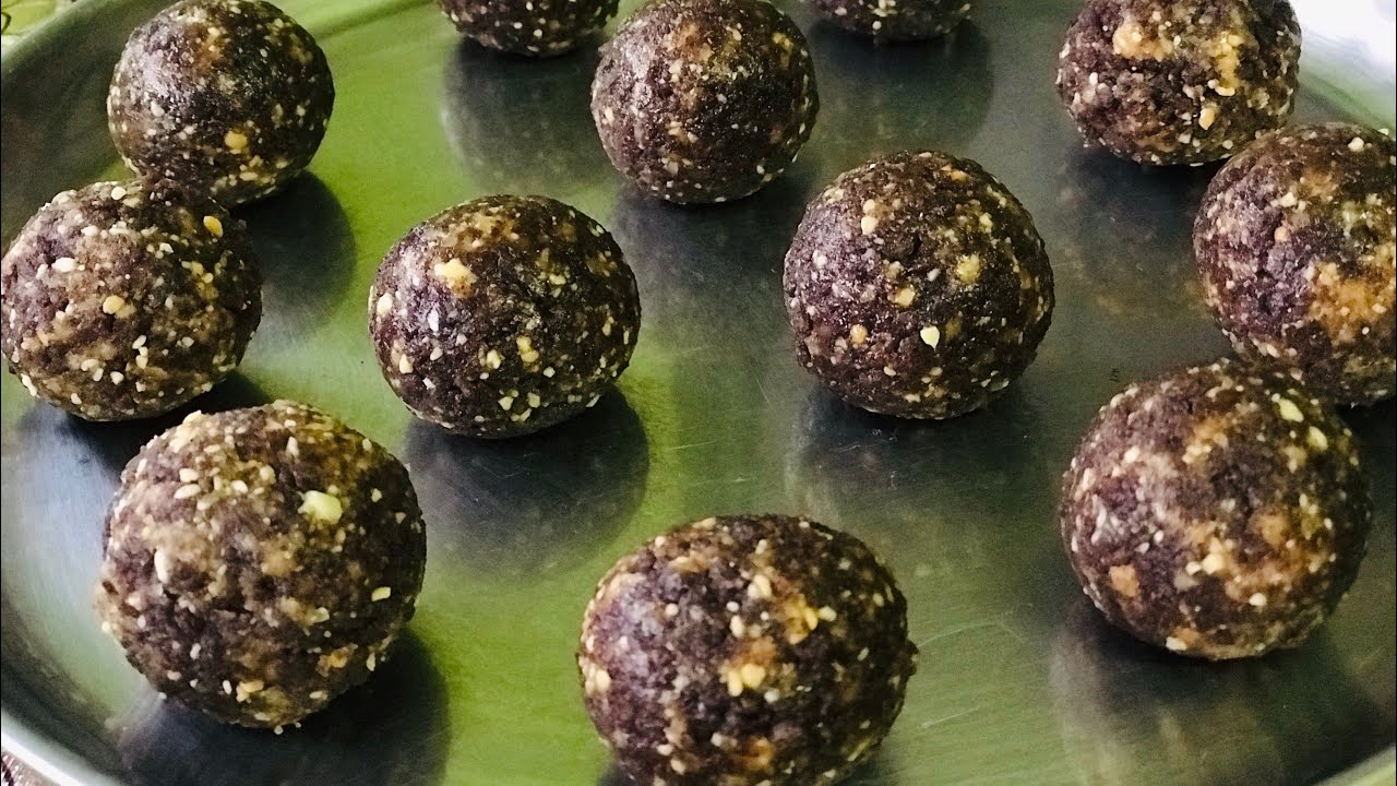 Simili Recipe | Ragi Peanut Balls | Healthy sweet recipe - YouTube