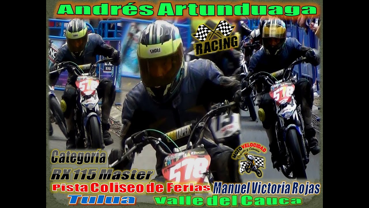 Andrés Artunduaga, Piloto de Florencia Caquetá No. 578 - Pista Coliseo de Ferias - Tulua Valle ...