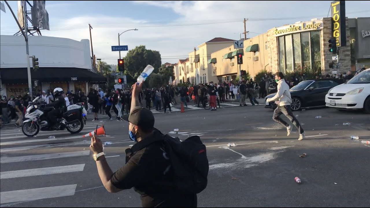 Fairfax Flashback: Protesters Throw Bottles, Police Fire Back Amid Riot ...