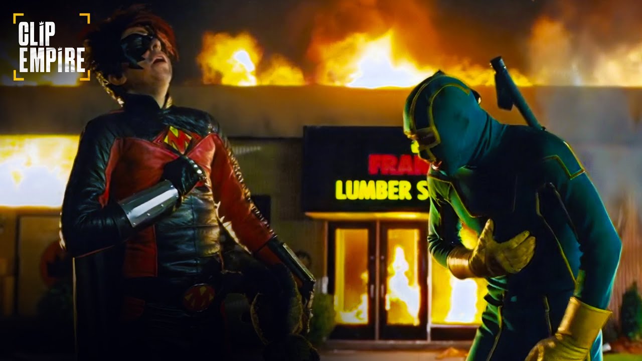 Running into a Burning Warehouse | Kick-Ass - YouTube