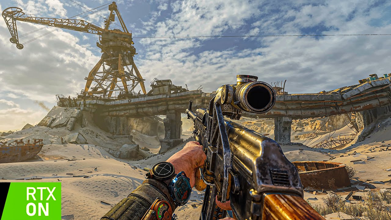 The Caspian Desert Borderlands|metro Exodus Enhanced Edition|part 5|8k