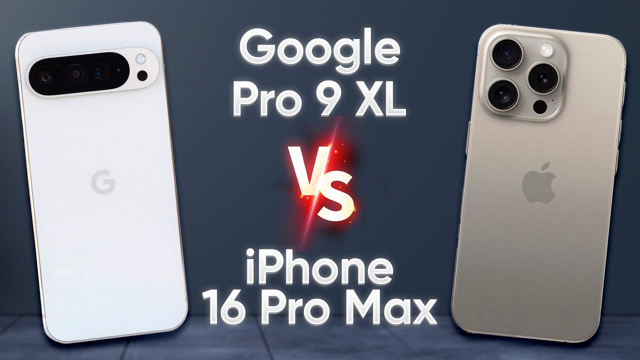 The Google pixel 9xl Pro Vs iPhone 16 Pro Max | Review - YouTube