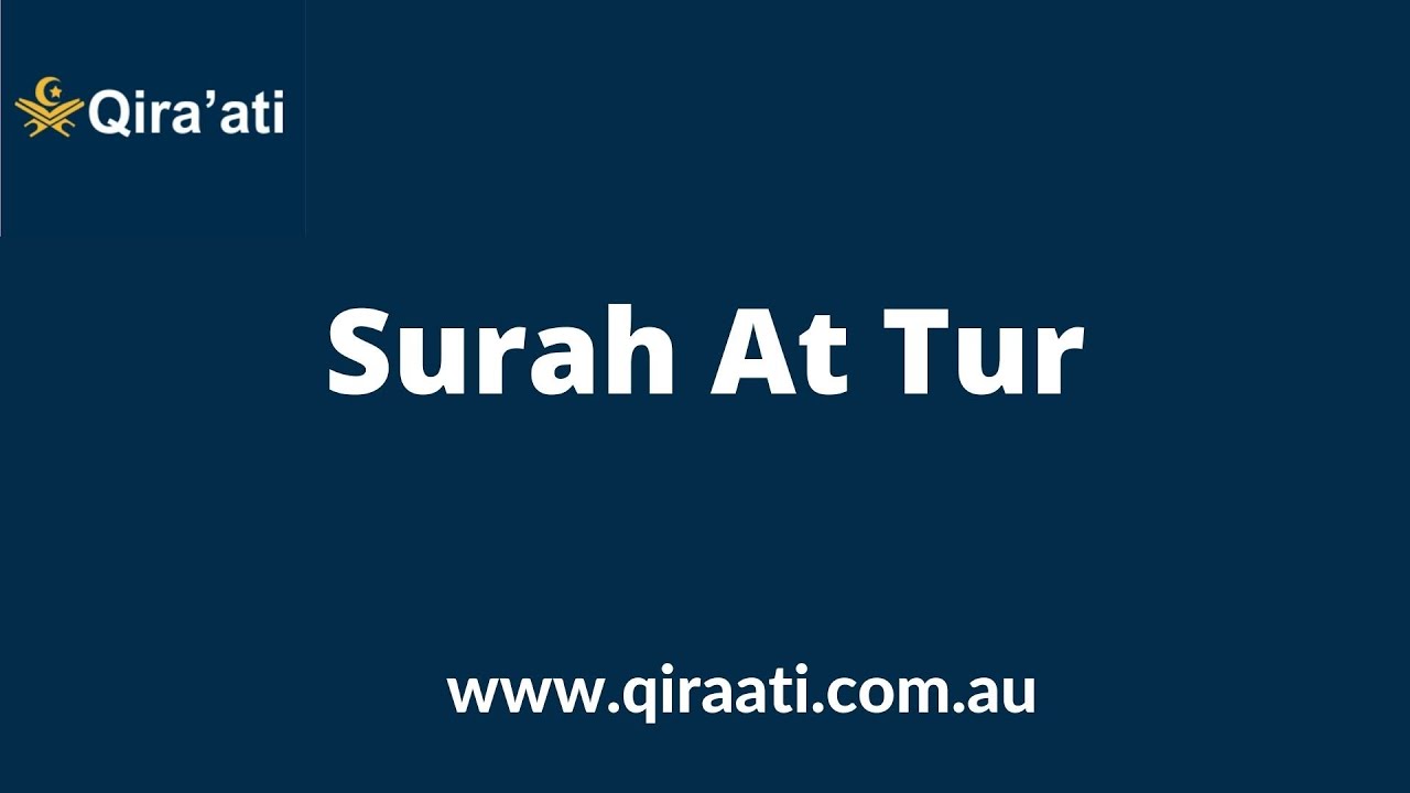 Surah At Tur
