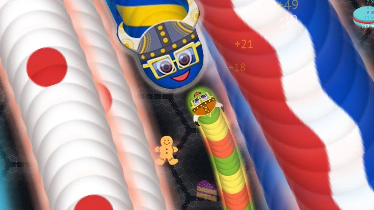 Wormate.io - 46,239,624 BAD HACKED Worm Reveal! VS 1 FUNNY SNAKE KING ...