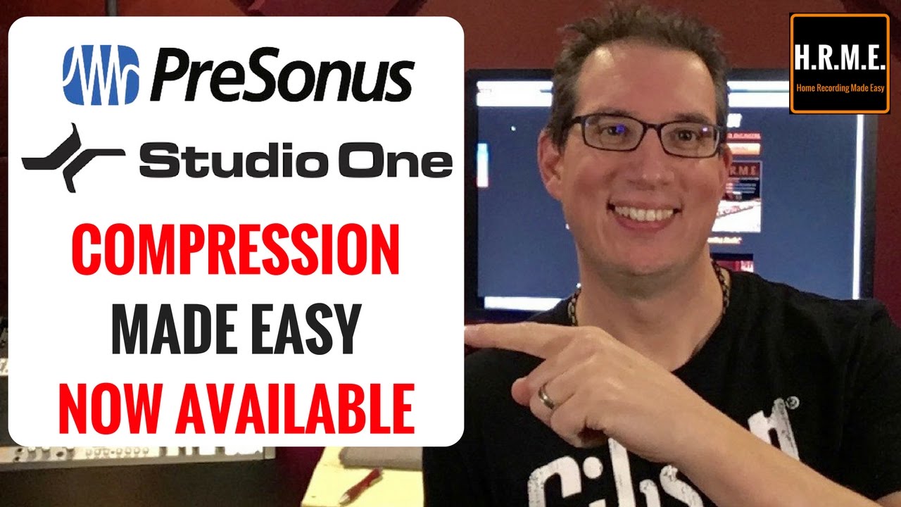 Compression Made Easy Tutorial - How To in Presonus Studio One - YouTube