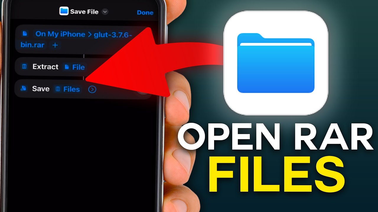 How to Open and Extract .RAR Files on iPhone in 2025 - YouTube