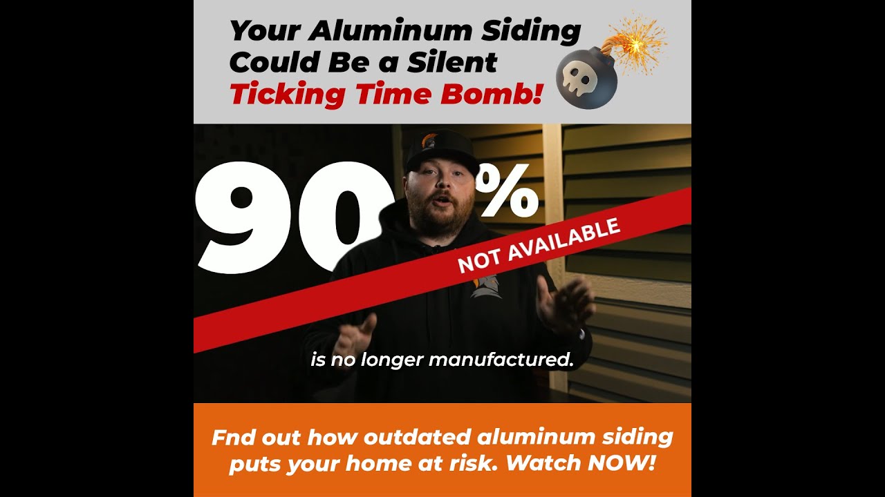 Is Your Aluminum Siding a Disaster Waiting to Happen? Don't Get Caught ...