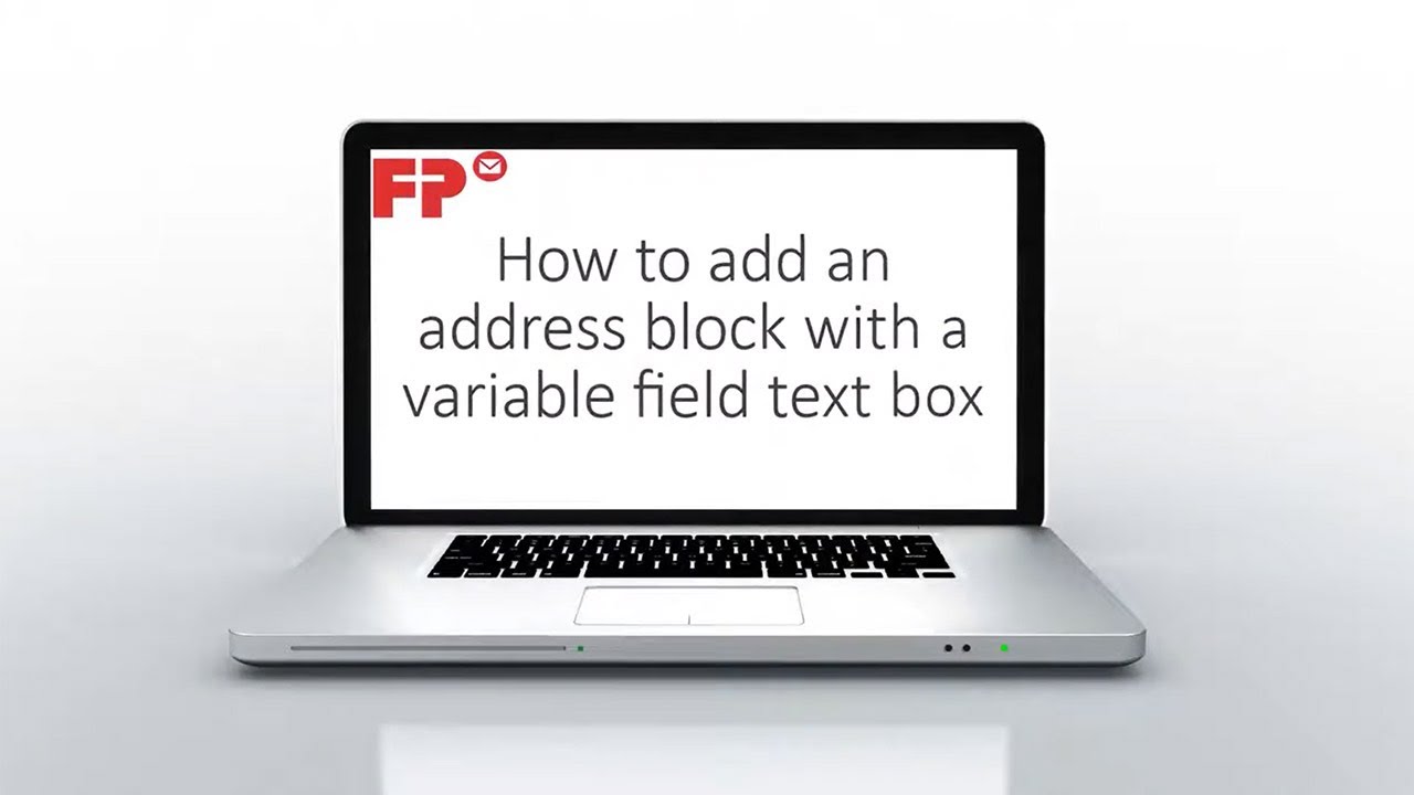 5 Adding a Mailing Address Block - YouTube