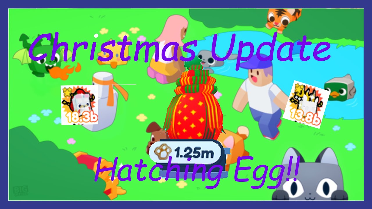 HATCHING NEW EGG IN PSX CHRISTMAS UPDATE!! - YouTube