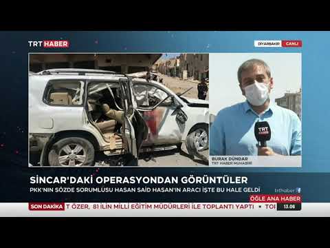 Sincar'daki Operasyondan Görüntüler 20.08.2021 TURKEY