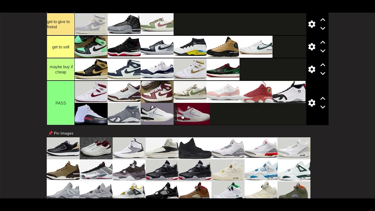 2024 all jordan realses ( tier list) - YouTube