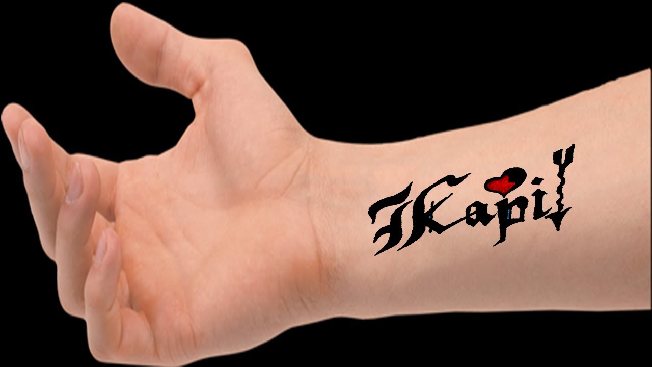 Kapil Name Tattoos