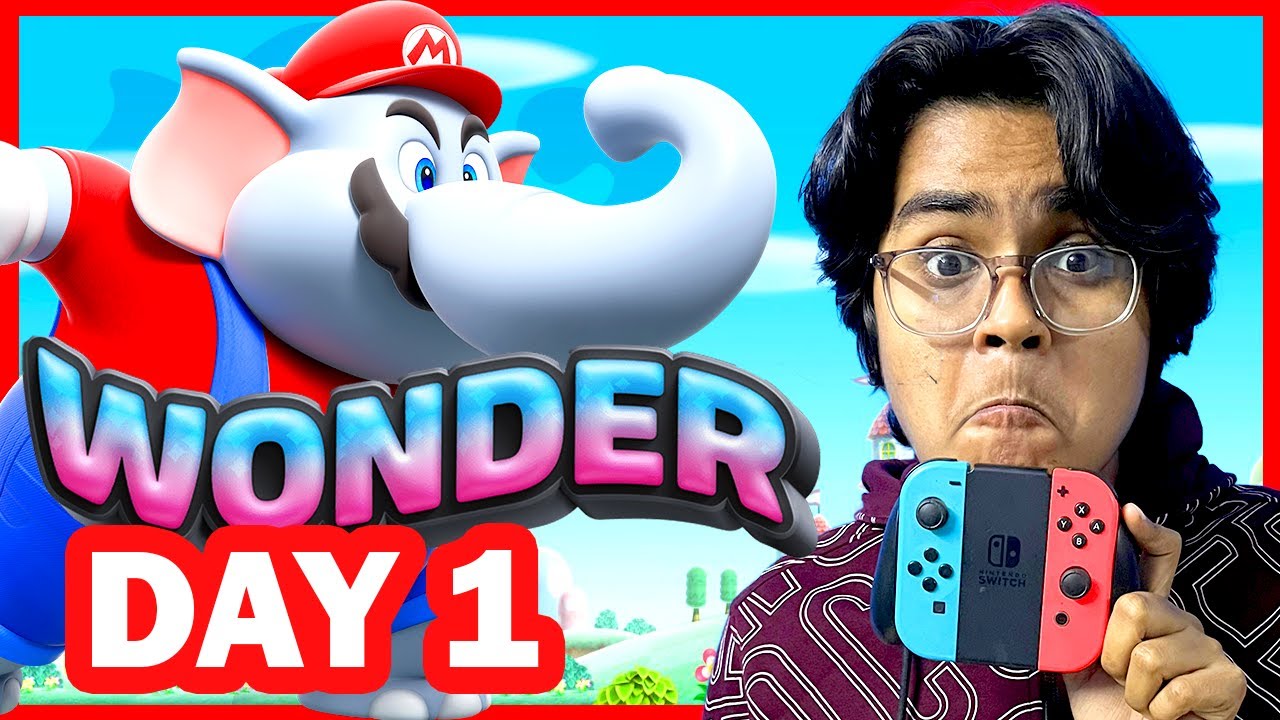 SUPER MARIO WONDER | DAY 1 | INDIAN RETRO GAMER - YouTube