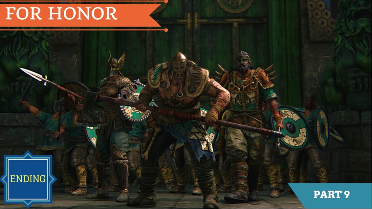 FOR HONOR WalkThrough GamePlay PART 9- (Viking's Campaign Ending ...