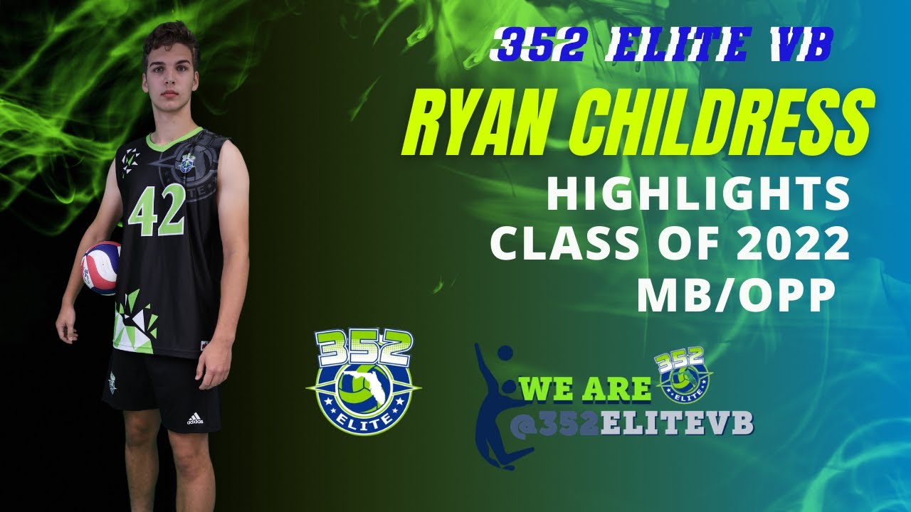 Ryan Childress 6'6" OPP/MB Class of 2022 17 Royal - YouTube