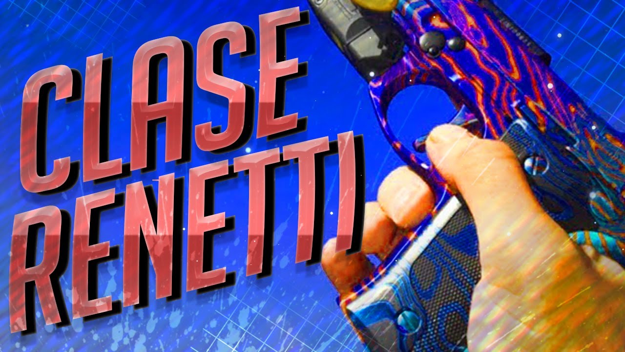 La MEJOR CLASE de la *RENETTI* en Modern Warfare Warzone *2020* - YouTube