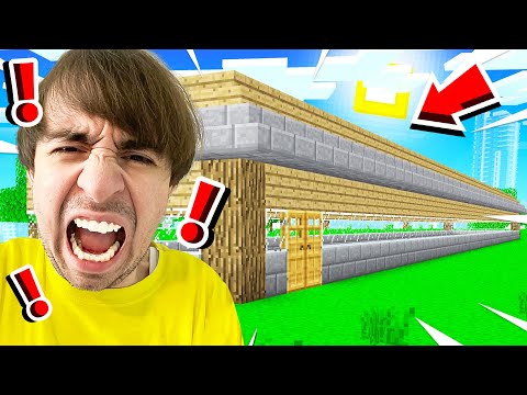 Secretly Making His House Bigger Until He Notices..