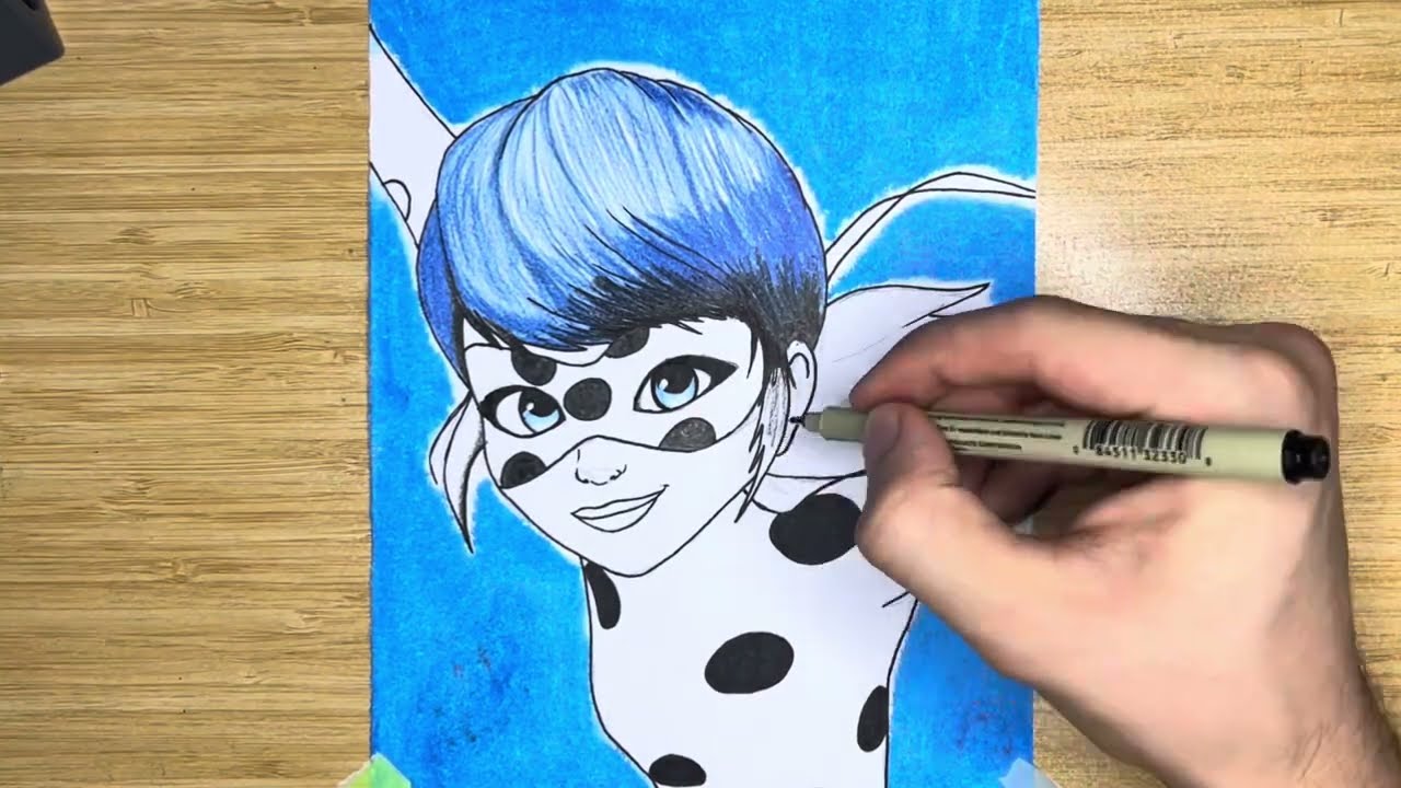 Ladybug🐞Drawing and painting for kids #42 - YouTube