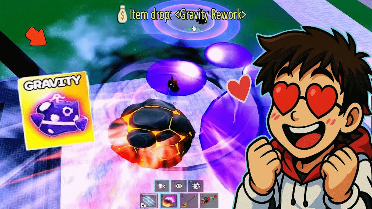 NOVA GRAVITY REWORK NO BLOX FRUITS ! - YouTube