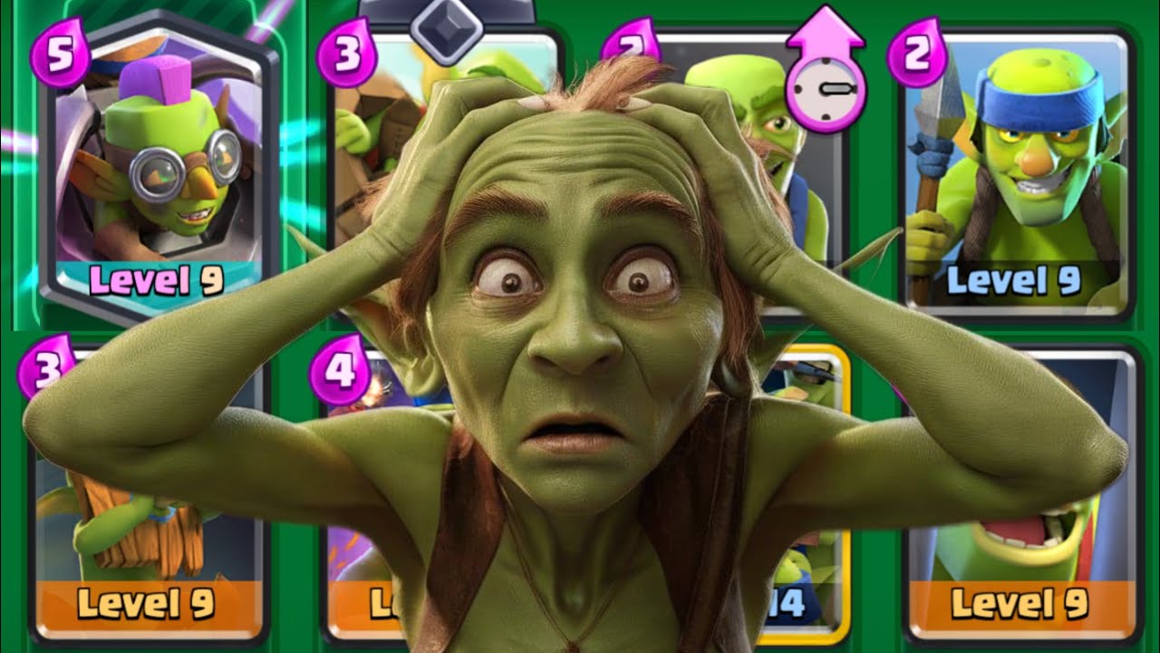 MEGA GOBLIN DECK BE LIKE = 😈 - YouTube