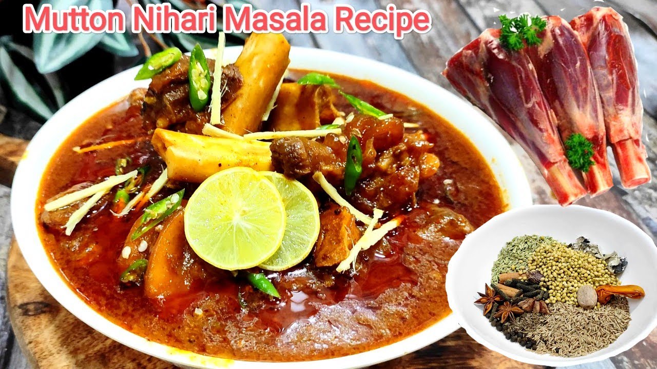 1 kg Mutton Nihari | Homemade Nihari masala | Bakra Eid special 🌙 ...