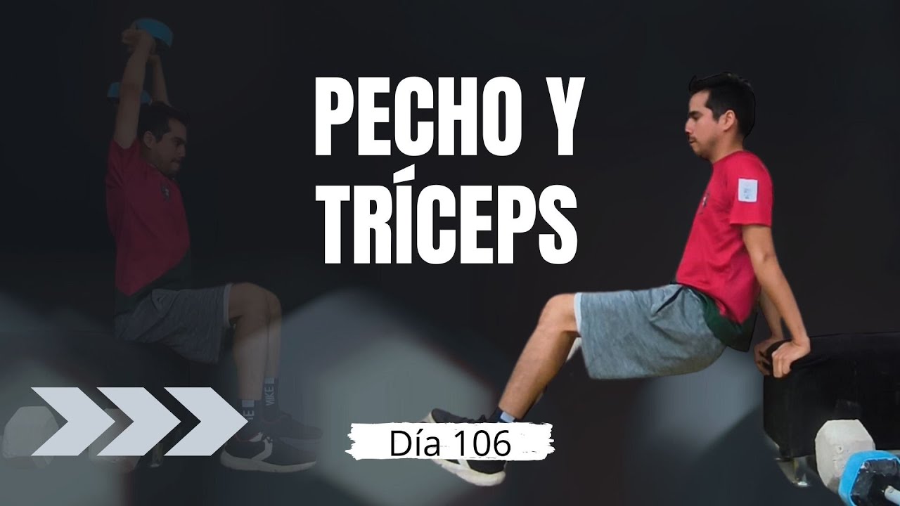 "Rutina de Pecho y Tríceps en Casa – Día 106 | Fortalece y Tonifica ...