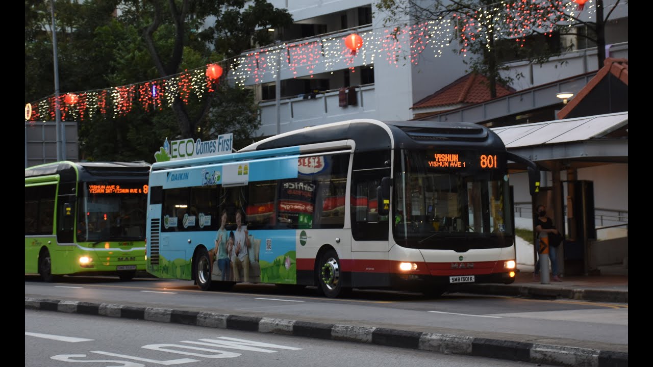 Tower Transit Service 801 Hyperlapse - YouTube