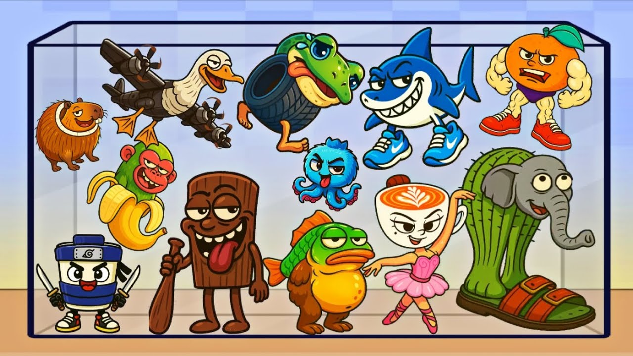 Brainrot Drop Merge Fellas Gameplay Walkthrough Reaching Max Level ...