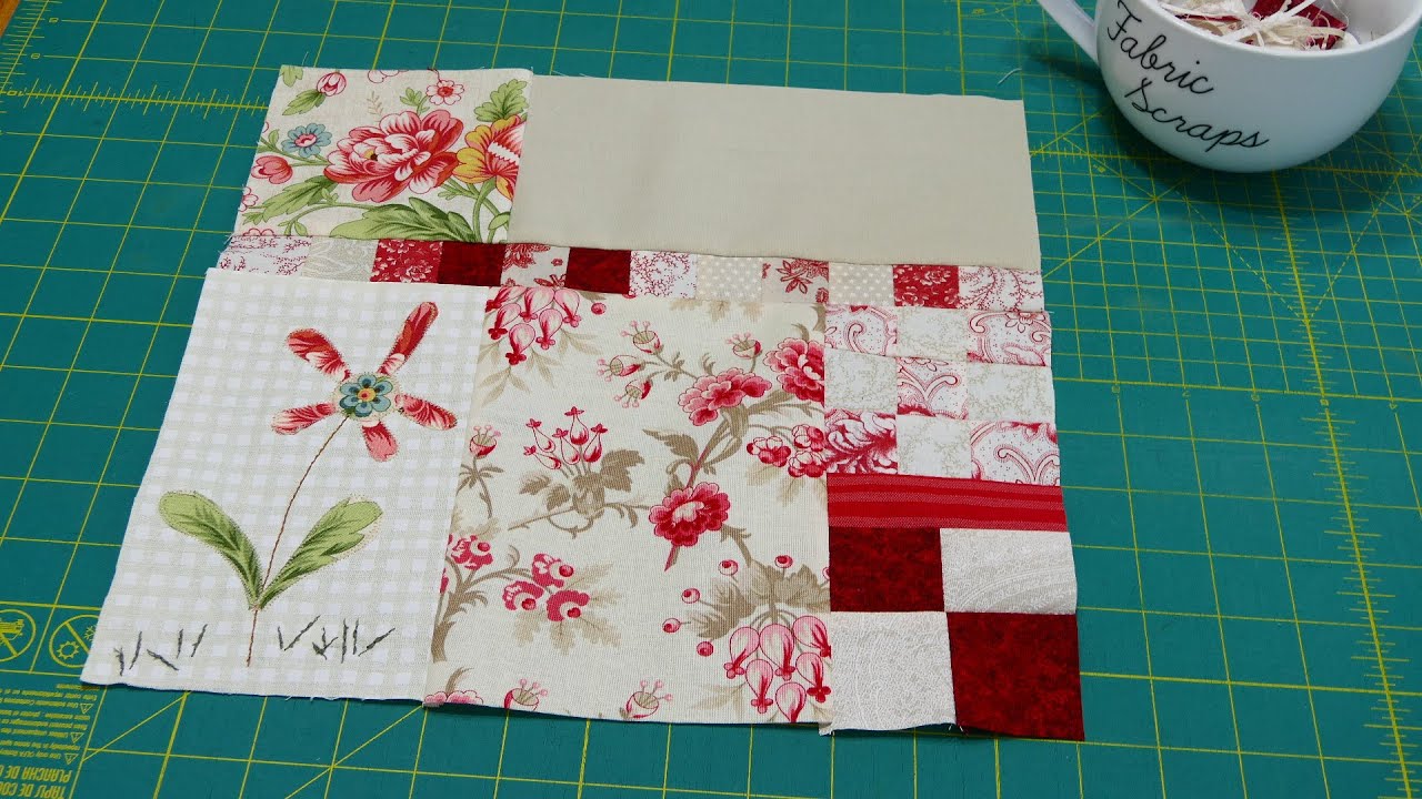 Dishcloth Quilt - Part 1 - Intro & Block A1 - YouTube
