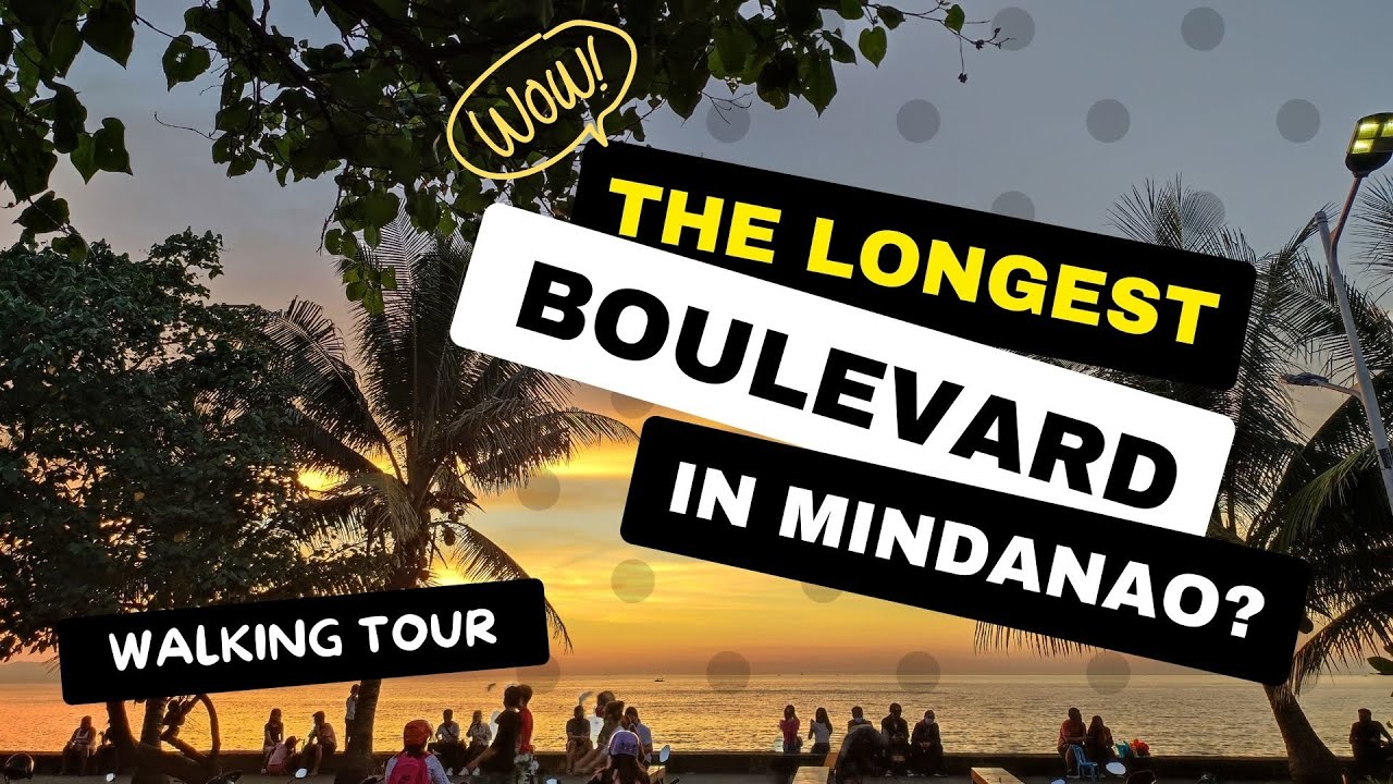 Dipolog City Sunset Boulevard Walking Tour | The longest boulevard in ...