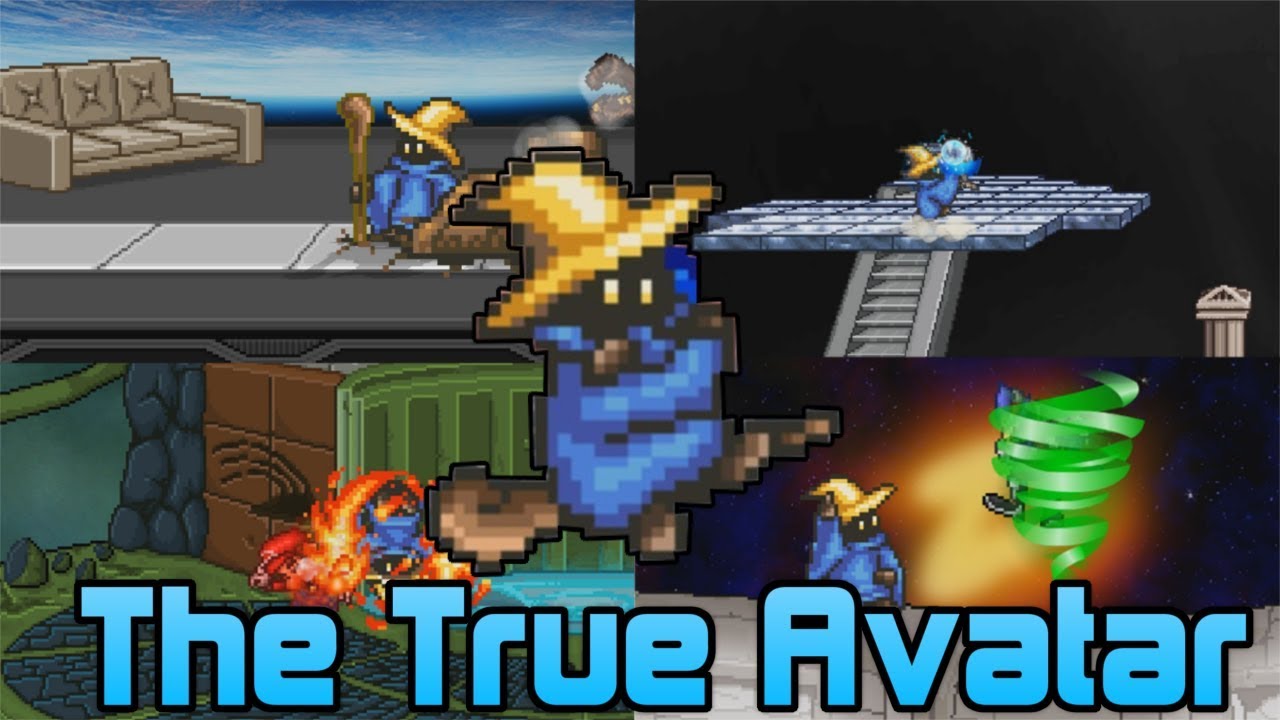 Black Mage is the Avatar - Super Smash Flash 2 Beta - YouTube