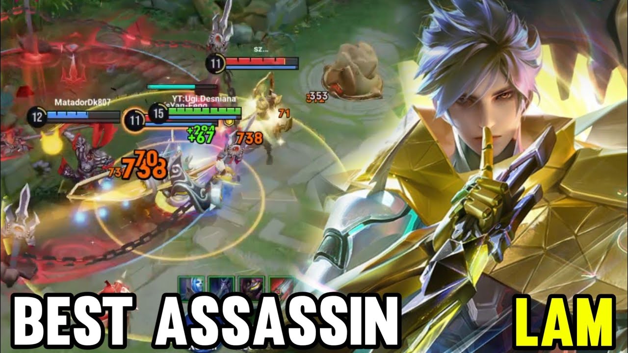 HOK : LAM GAMEPLAY | BEST ASSASSIN - HONOR OF KINGS - YouTube