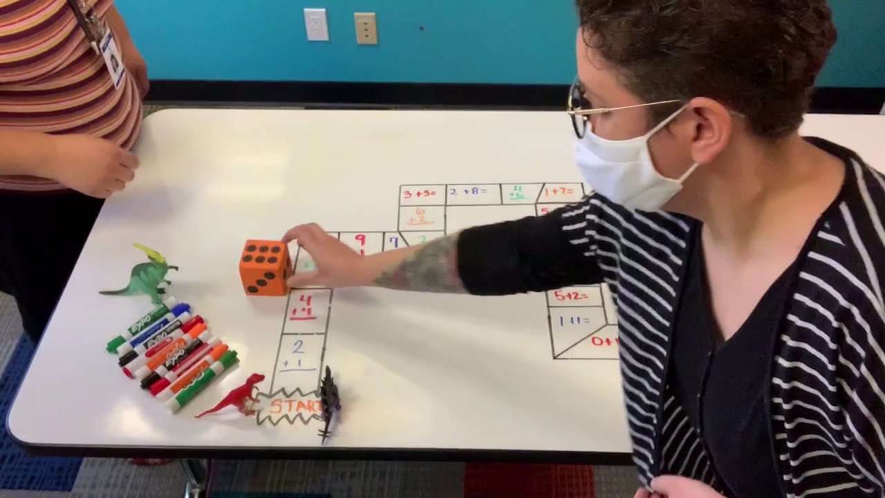 STEAM @ Home: Math Board Game - YouTube