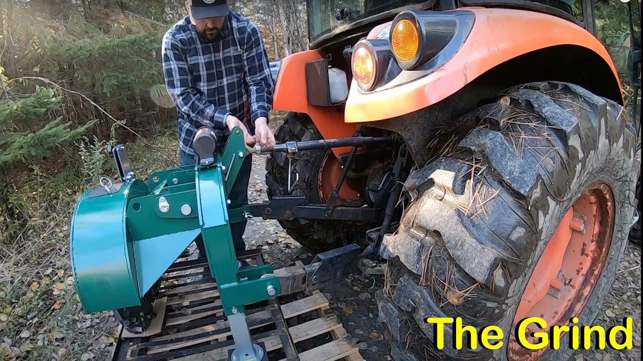 Tree Stumps, Your Number is Up! | Woodland Mills WG24 Stump Grinder ...
